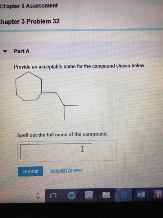 Solved Chapter 3 Assessment hapter 3 Problem 32 Part A | Chegg.com