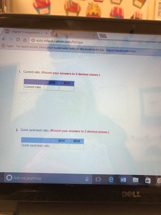 Solved ps For quick access, place your bookmarks here on the | Chegg.com