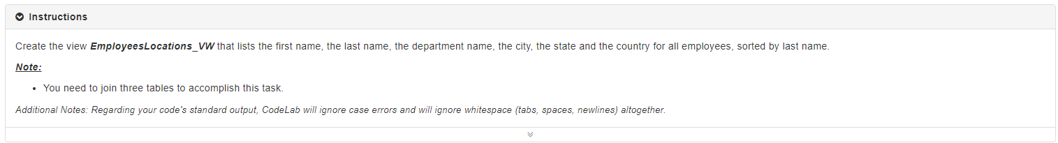 Solved SQL DATA DEFINITION ['employeeID', 'fName', 'lName', | Chegg.com