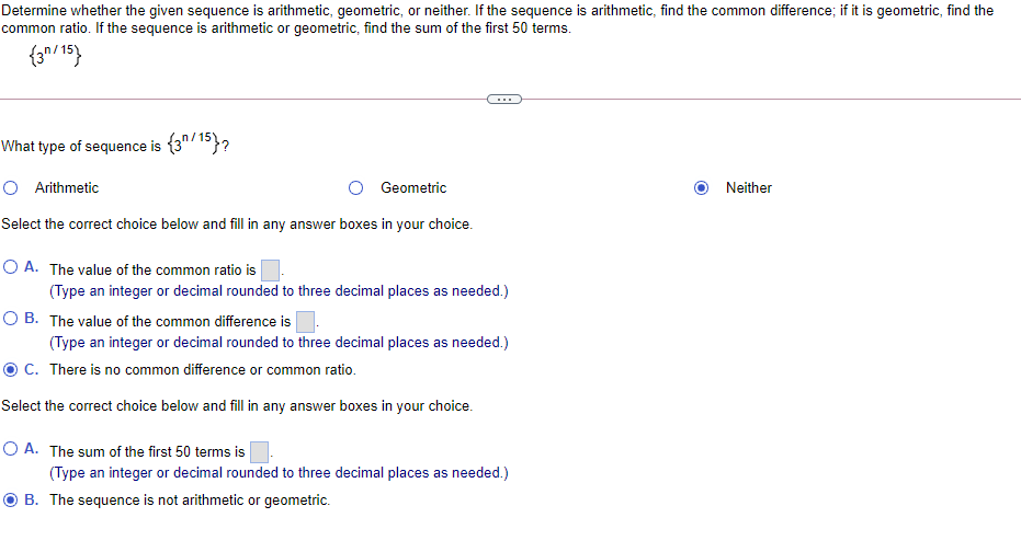 Solved Determine whether the given sequence is arithmetic, | Chegg.com