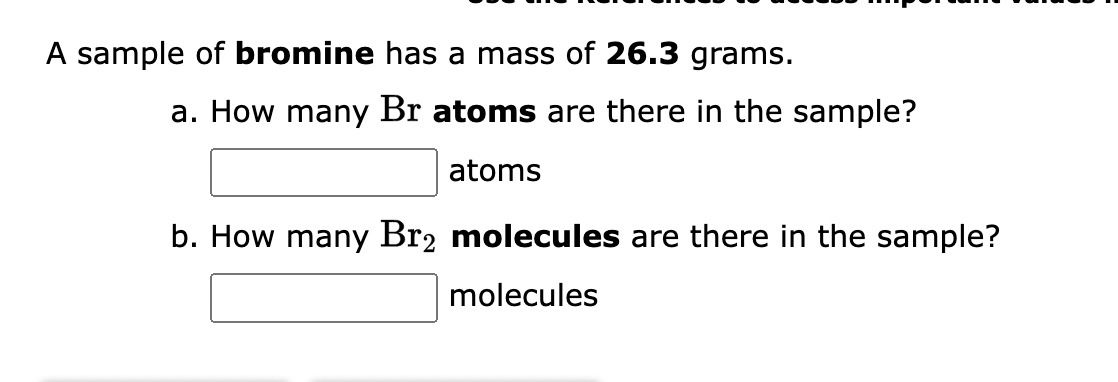 Solved please help me quickly!!! A sample of bromine has a | Chegg.com