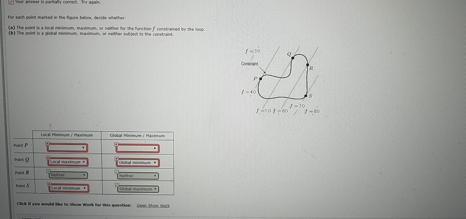 Solved & Your answer ls partially correct. Try again. For | Chegg.com