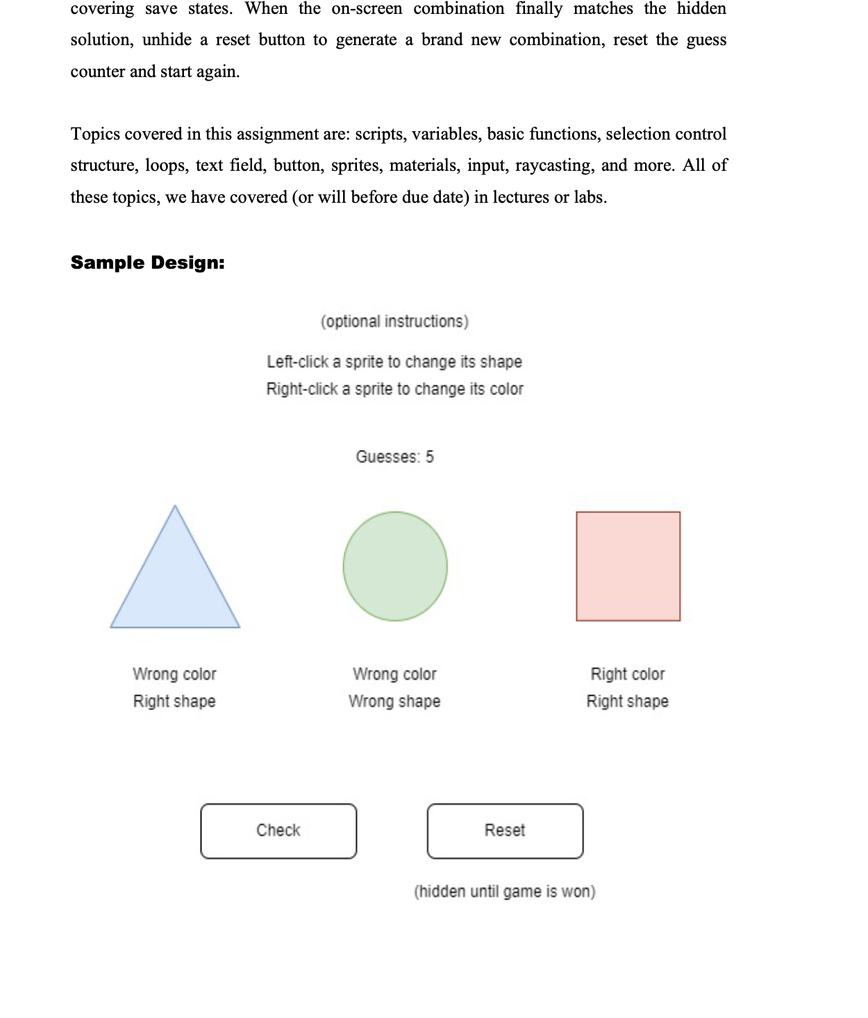 Solved Requirements: Implement a 2D C\# Unity game where the | Chegg.com