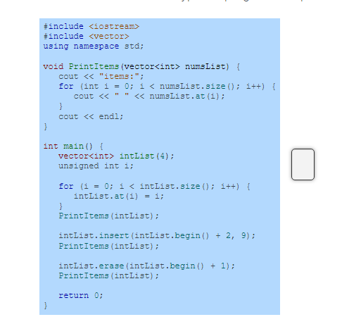 Solved Type the program's output Type the program's | Chegg.com Solved Type the program's output Type the program's | Chegg.com