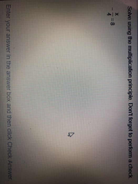 Solved Solve using the multiplication principle. Don't | Chegg.com