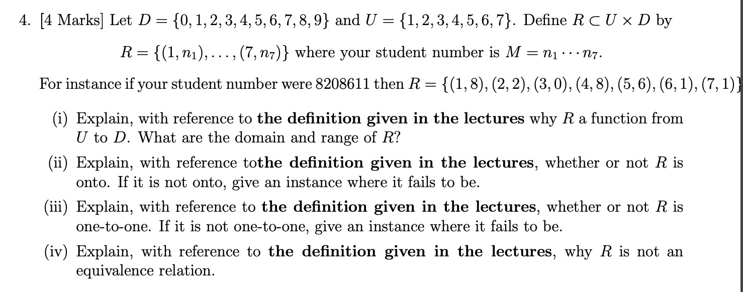 Solved MATH221 Mathematics for Computer Science – Autumn | Chegg.com