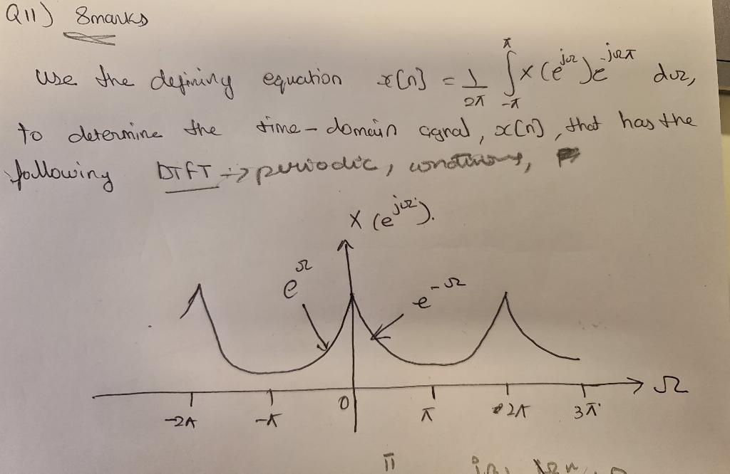 Solved Q11) 8marks 21 -1 use the defining equation en al | Chegg.com