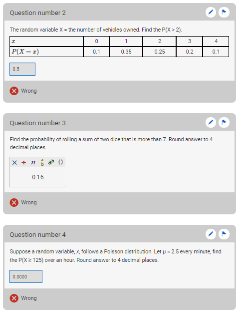 Solved Question Number 2 The Random Variable X The Number 