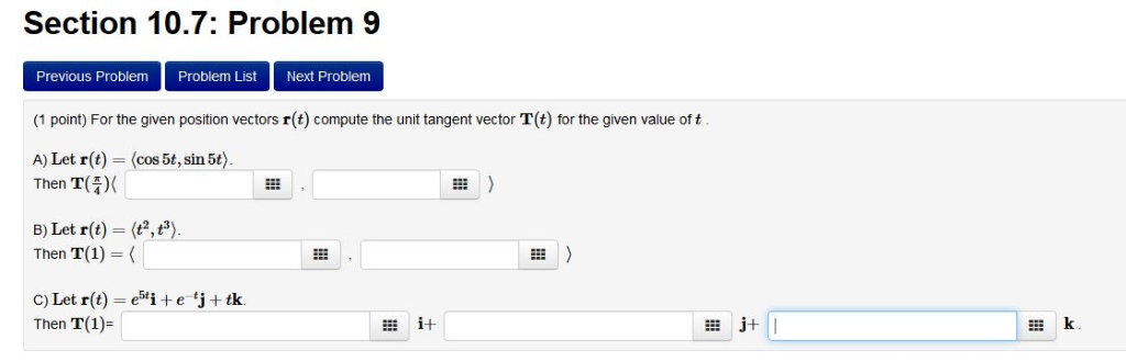 Solved Section 10.7: Problem 9 Previous Problem Problem List | Chegg.com