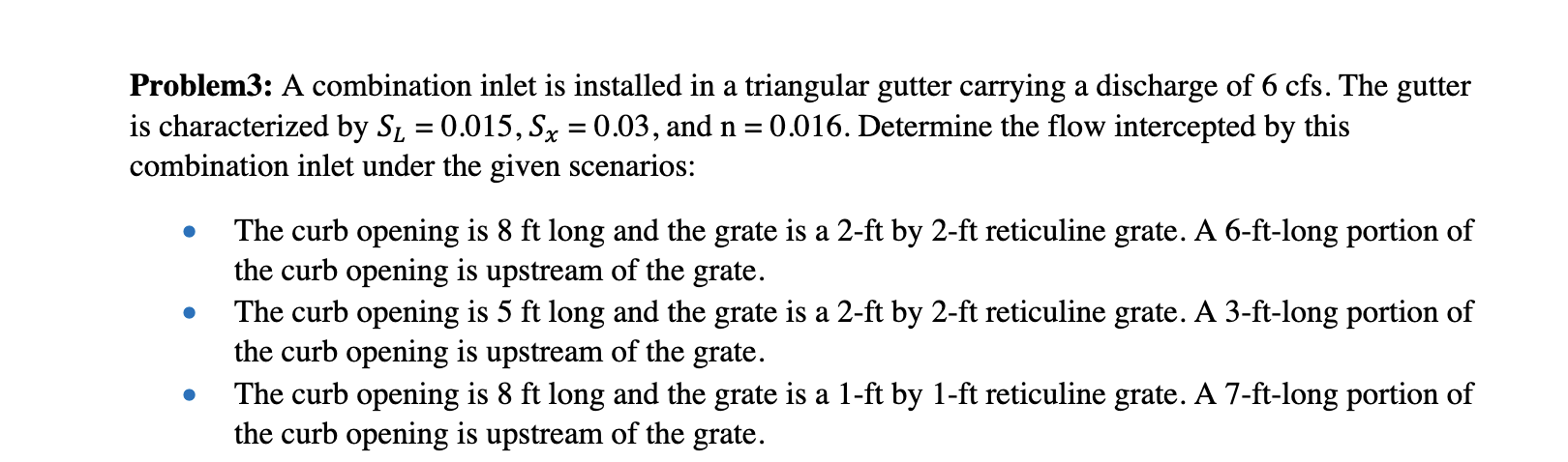 Solved Problem3: A combination inlet is installed in a | Chegg.com