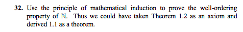 Solved 32. Use the principle of mathematical induction to | Chegg.com