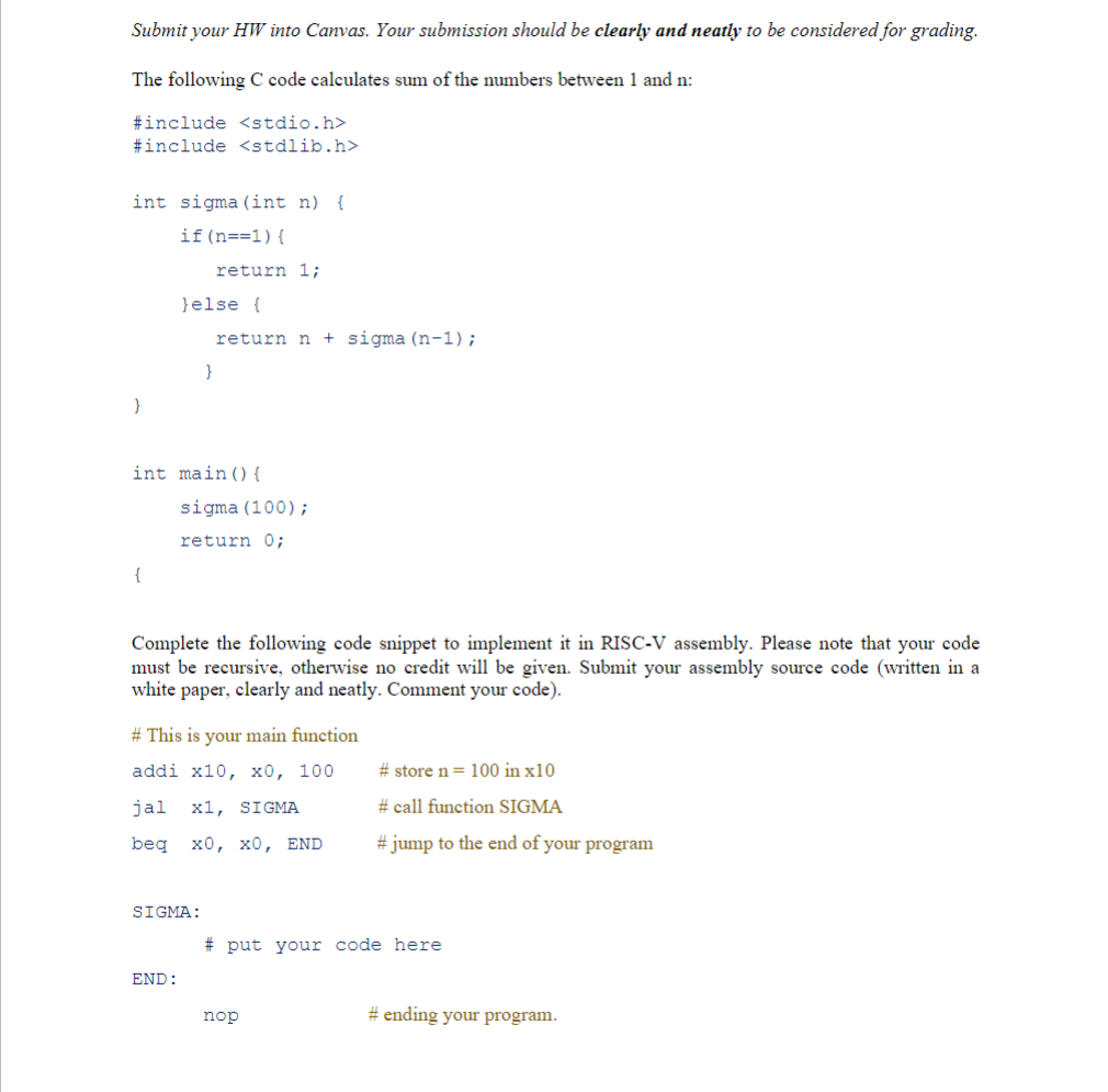 Solved Submit your HW into Canvas. Your submission should be | Chegg.com