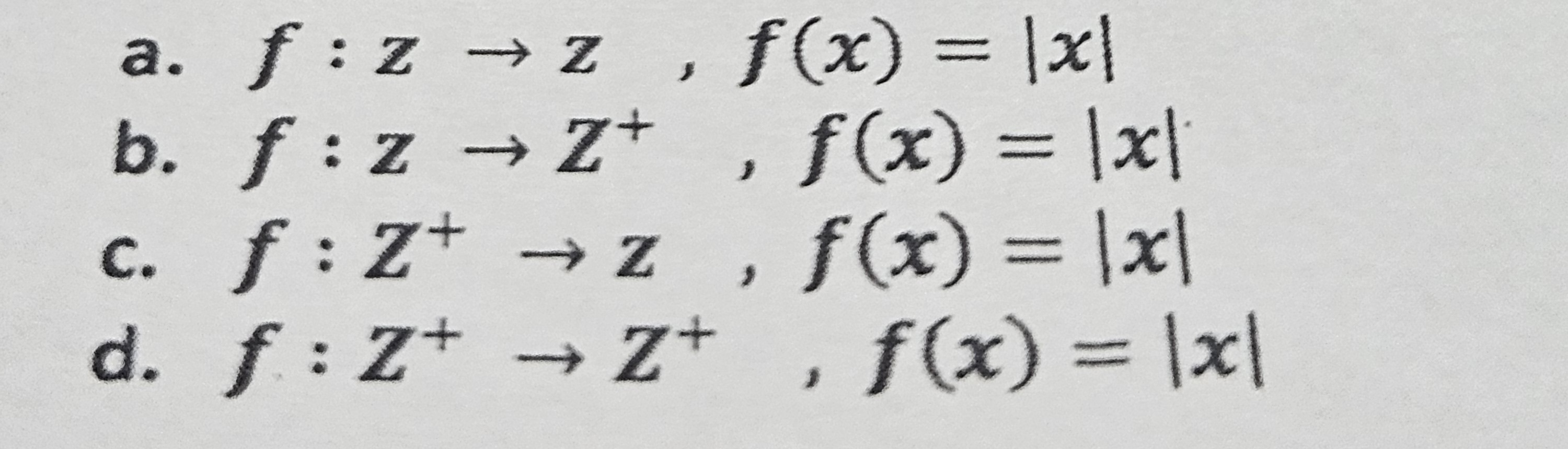 Solved Discrete mathdetermine the form of the function below | Chegg.com