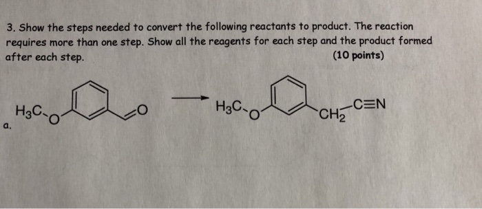 Solved 3. Show the steps needed to convert the following | Chegg.com