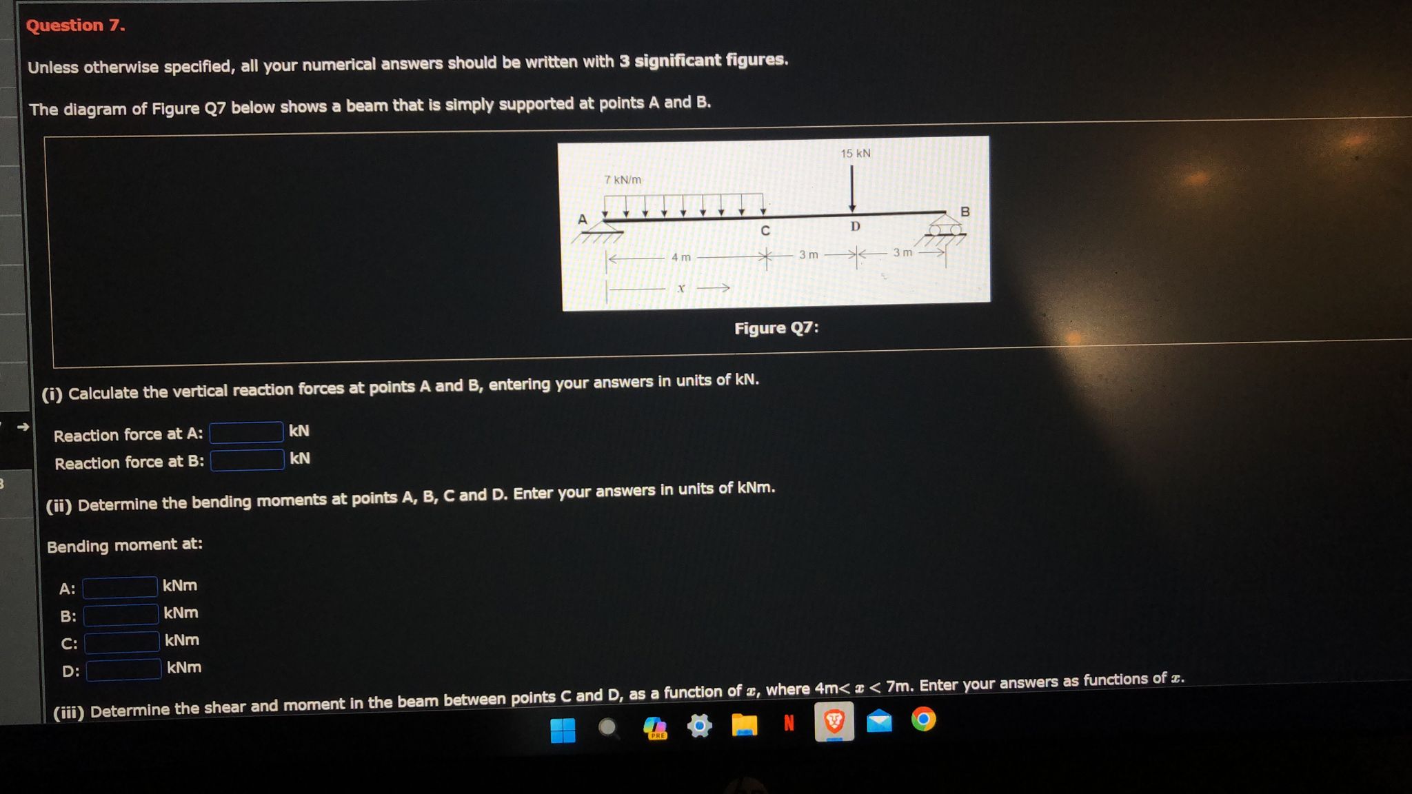 Solved Unless otherwise specified, all your numerical | Chegg.com
