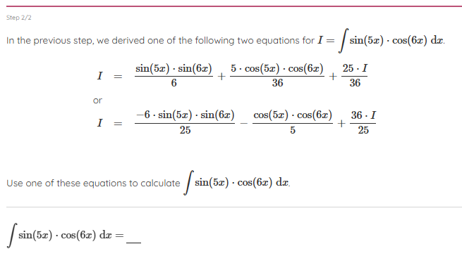 Solved Step 2/2In the previous step, we derived one of the | Chegg.com Solved Step 2/2In the previous step, we derived one of the | Chegg.com