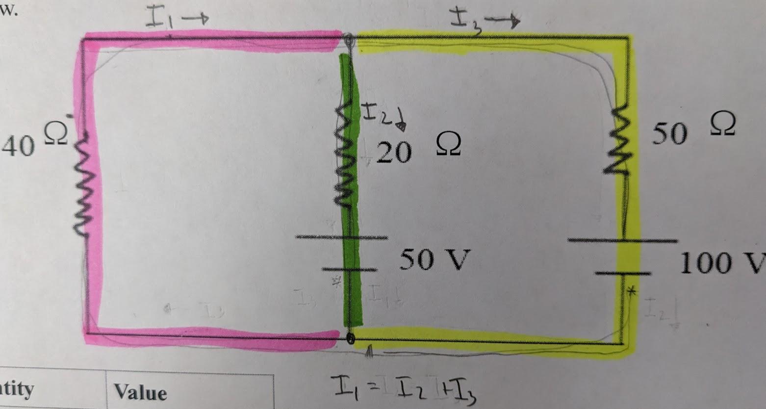 Solved I1=I2+I3 | Chegg.com