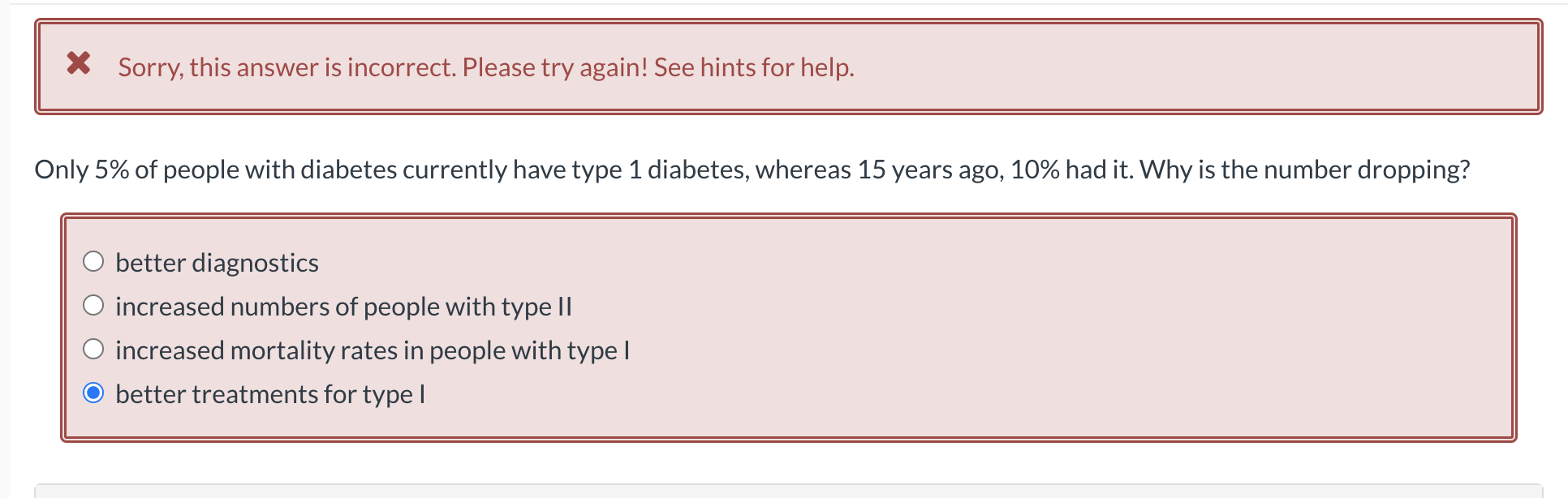 Solved * Sorry, this answer is incorrect. Please try again! | Chegg.com Solved * Sorry, this answer is incorrect. Please try again! | Chegg.com