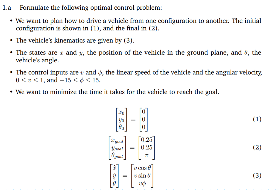 Solved This problem should be formulated as an optimization | Chegg.com