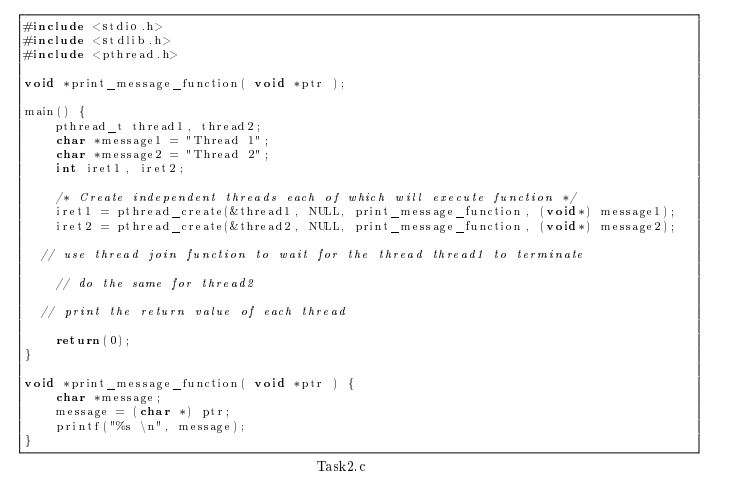 Solved Complete The Given Task Asked By Modifying The C Code 3936