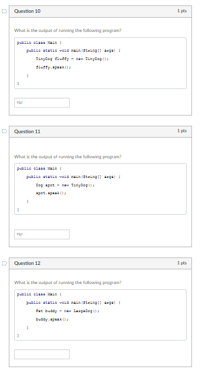 Solved For the next few questions, consider the following | Chegg.com