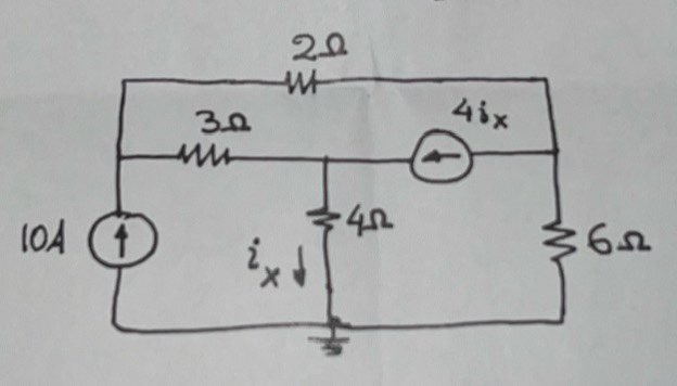 Solved Find the node voltages (non refference) | Chegg.com