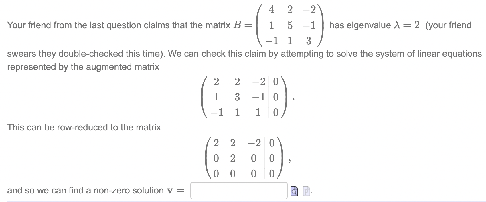 Solved Your friend from the last question claims that the | Chegg.com
