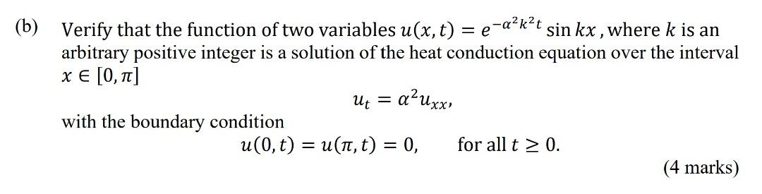 Solved (b) Find all values of x for which the following | Chegg.com