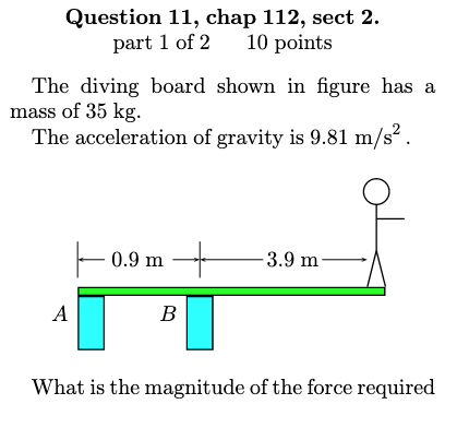 Solved Question 11, chap 112, sect 2 . part 1 of 210 points | Chegg.com