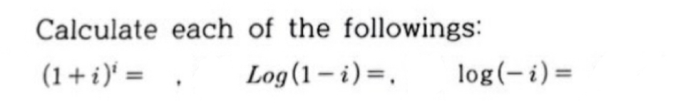 Solved Calculate each of the followings: | Chegg.com