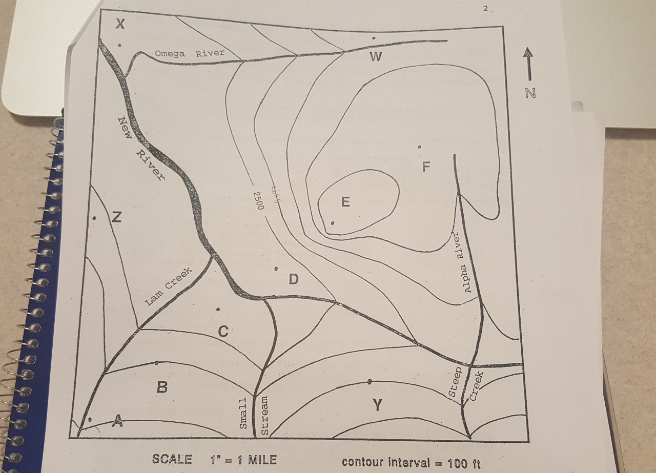 Omega River . New River AD 2500 N Alpha River Lam | Chegg.com
