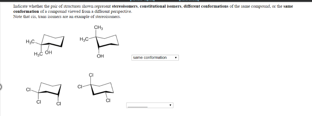 Solved Indicate whether the pair of structures shown | Chegg.com