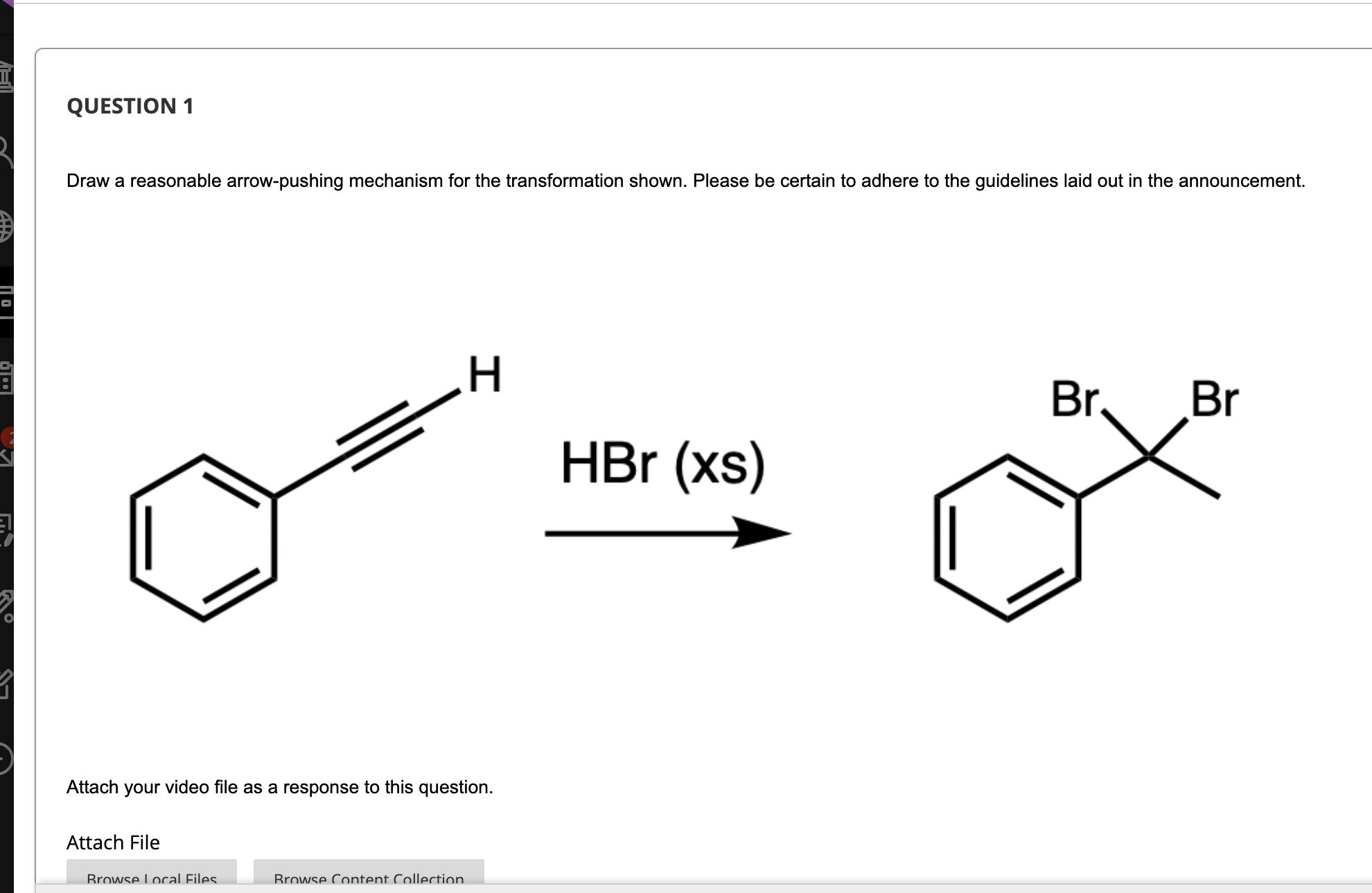Solved Video Assignment 3 Propose a Reaction Mechanism | Chegg.com Solved Video Assignment 3 Propose a Reaction Mechanism | Chegg.com
