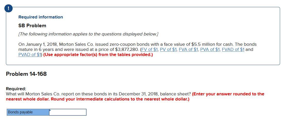 Solved Required information SB Problem [The following | Chegg.com Solved Required information SB Problem [The following | Chegg.com