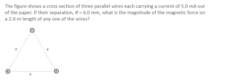 Solved The figure shows a cross section of three parallel | Chegg.com