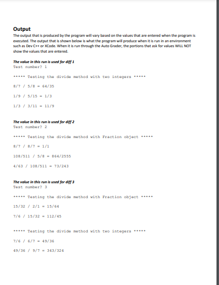 Fraction Class Part 2 Overview For this dally, | Chegg.com