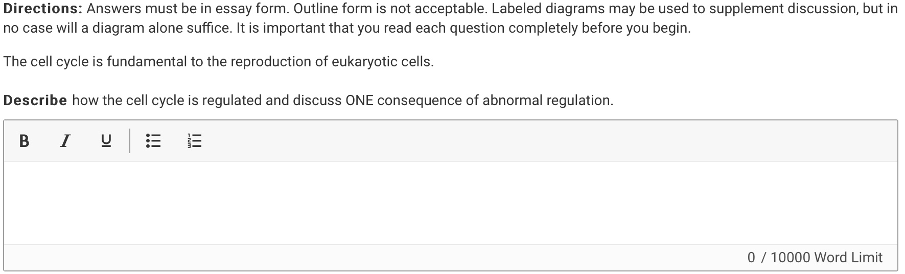 Solved Directions: Answers must be in essay form. Outline | Chegg.com