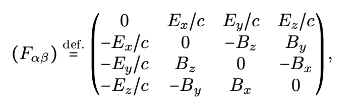 EM wave equation tensor form. I need help proving the | Chegg.com