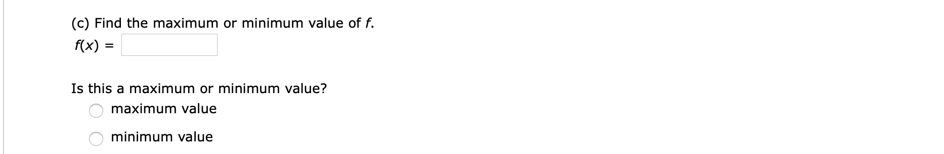 Solved A quadratic function fis given. f(x) = x2 - 14x + 35 | Chegg.com