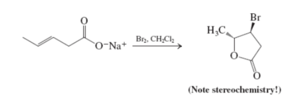 Solved Br HC Br2, CH2Cl2 O-Na+ (Note stereochemistry!) | Chegg.com