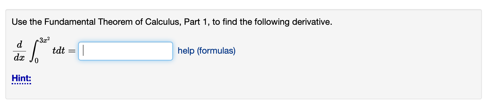 Solved Use the Fundamental Theorem of Calculus, Part 1, to | Chegg.com