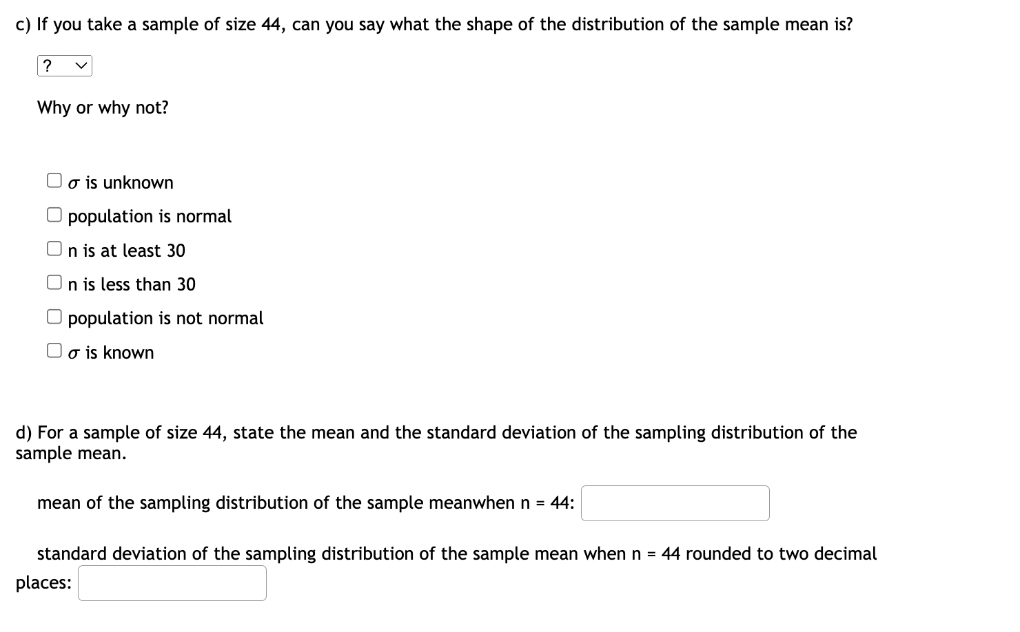 Solved A random variable X is not normally distributed. It | Chegg.com