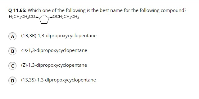 Solved 1.)Choose the most stable polyene in the set | Chegg.com
