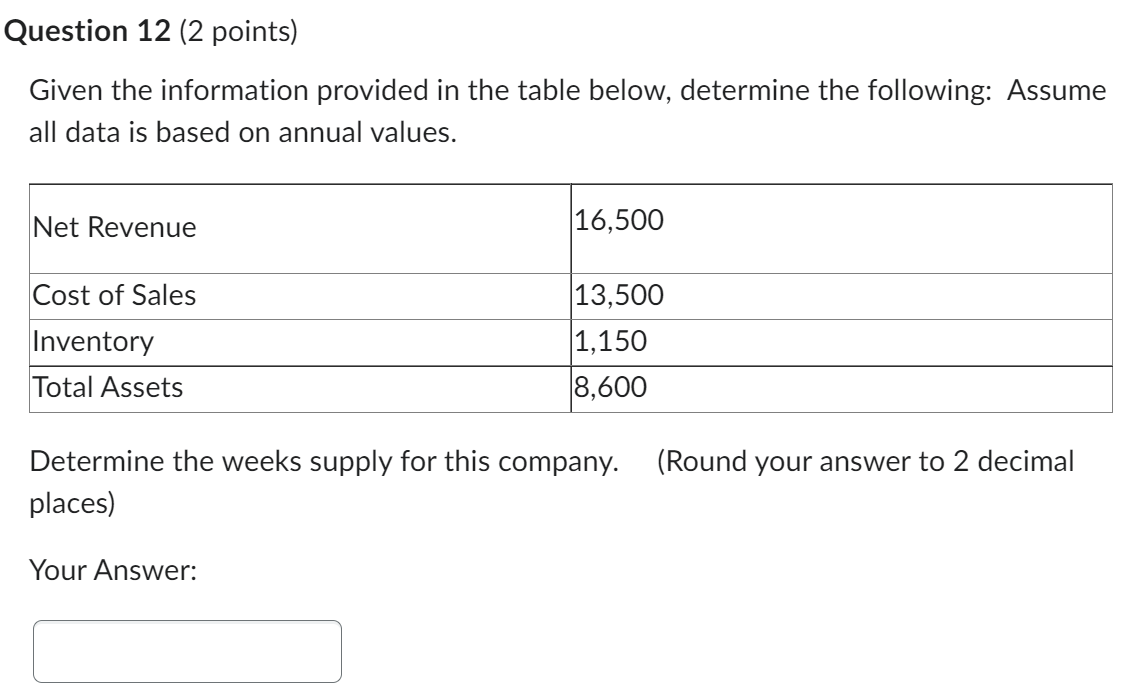 Solved Given the information provided in the table below, | Chegg.com