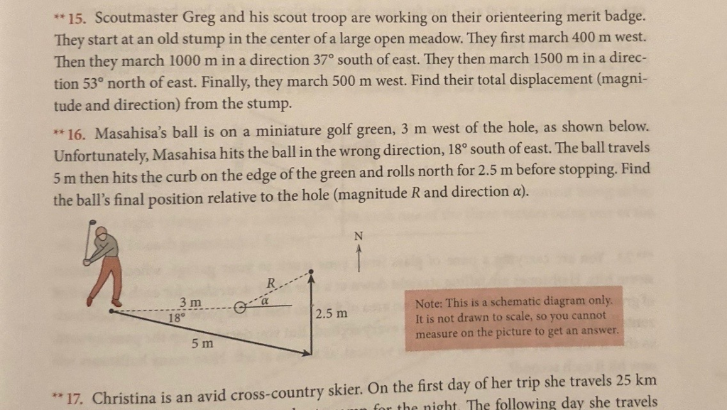 Solved 15. Scoutmaster Greg and his scout troop are working | Chegg.com