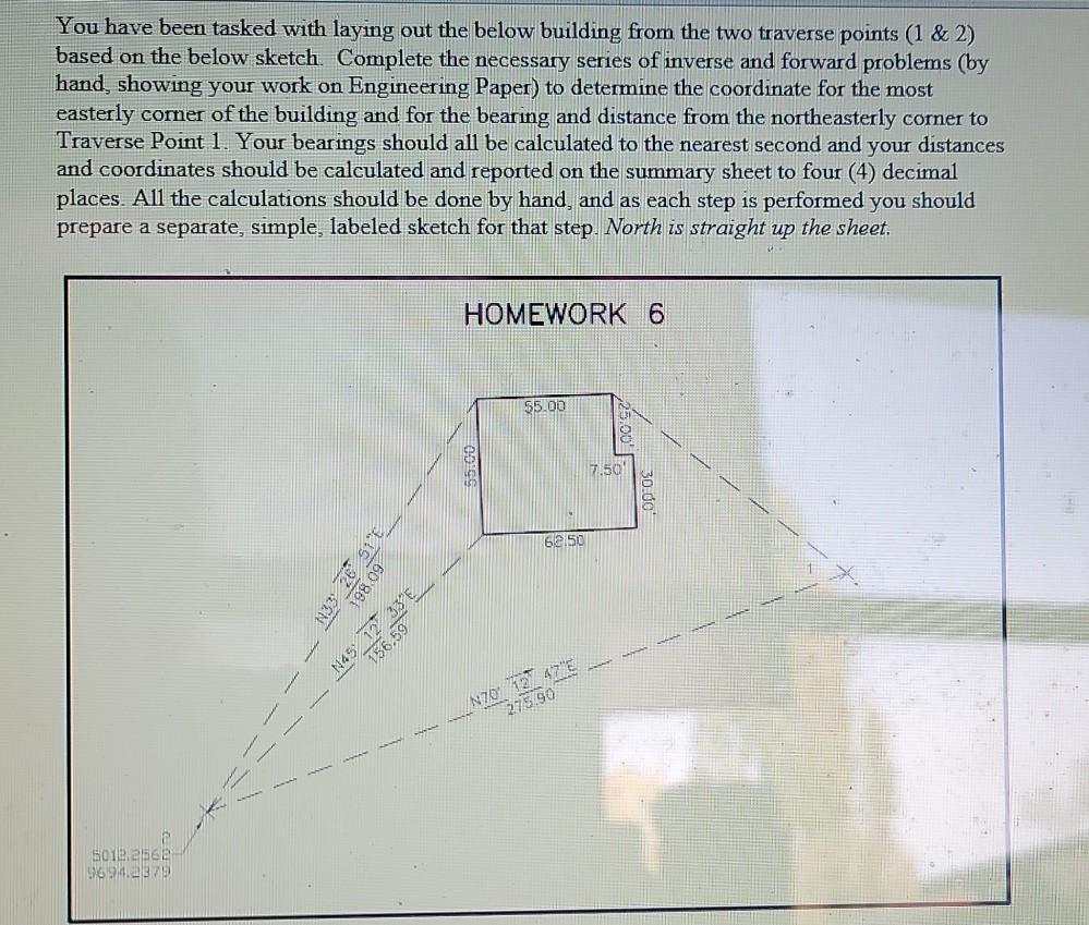 You have been tasked with laying out the below | Chegg.com