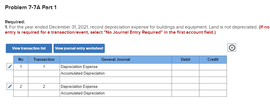 Solved Required information Problem 7-7A Compute | Chegg.com