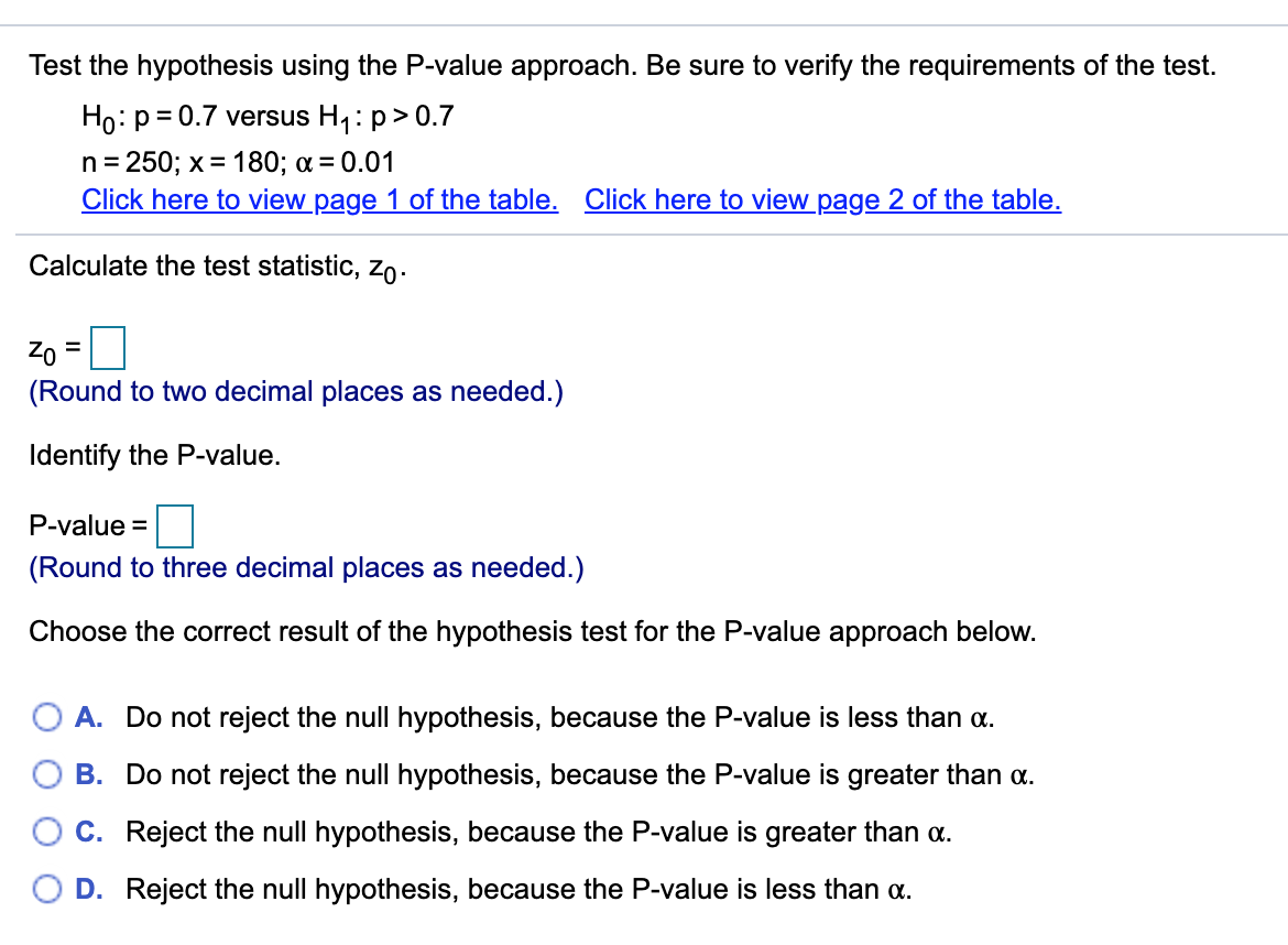 Solved Test the hypothesis using the P-value approach. Be | Chegg.com