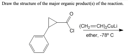 Solved Draw the structure of the major organic product(s) of | Chegg.com