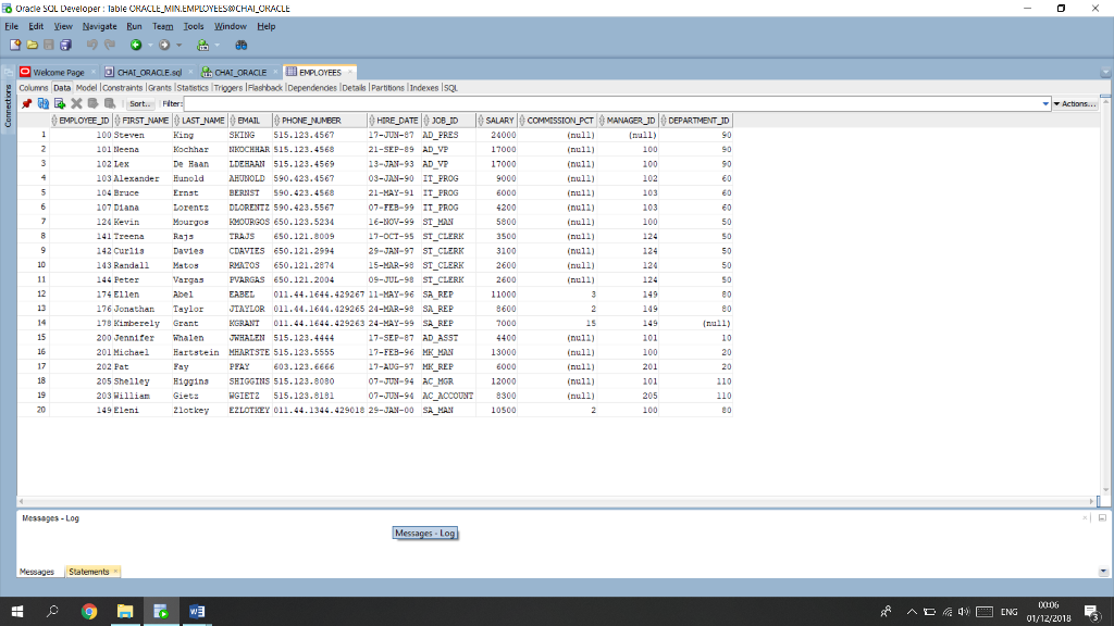 Solved Mysql Exercise Exercise 2 Apply Triggers To